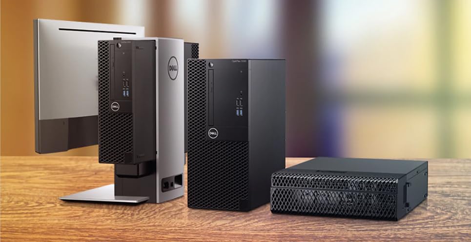 Dell Optiplex 3060 SFF Desktop PC, Intel i5-8500 3.0GHz 6 Core, 16GB DDR4, 256GB SSD, DVD-RW, WiFi, Win 10 Pro (Renewed)