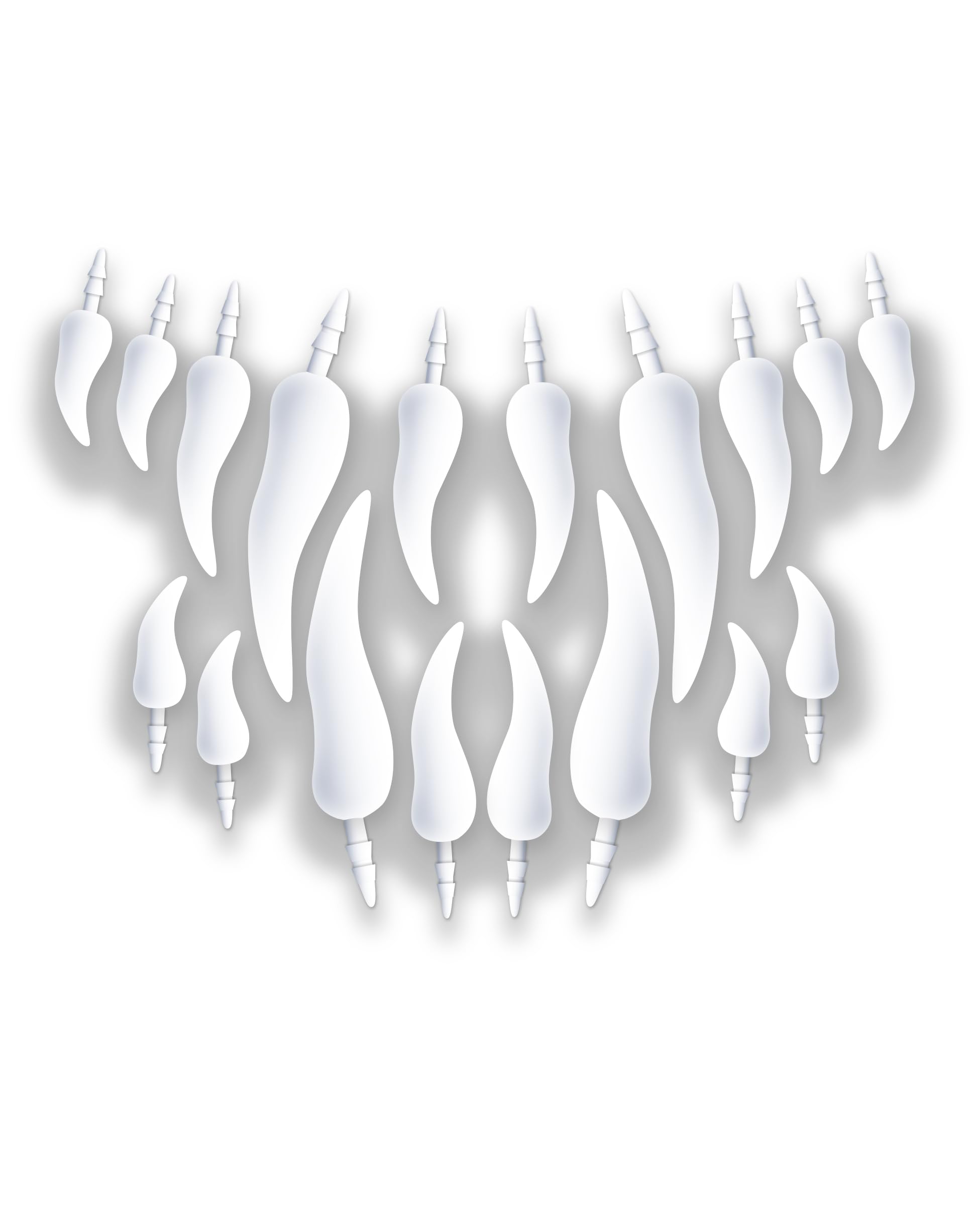 Pumpkin Masters Premium Jack-O-Lantern Teeth β Easy-to-Insert Teeth for Creating Unique and Spooky Pumpkin Designs