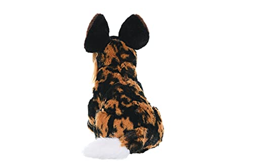 Wild Republic African Wild Dog Plush, Stuffed Animal, Plush Toy, Gifts for Kids, Cuddlekins 8 Inches