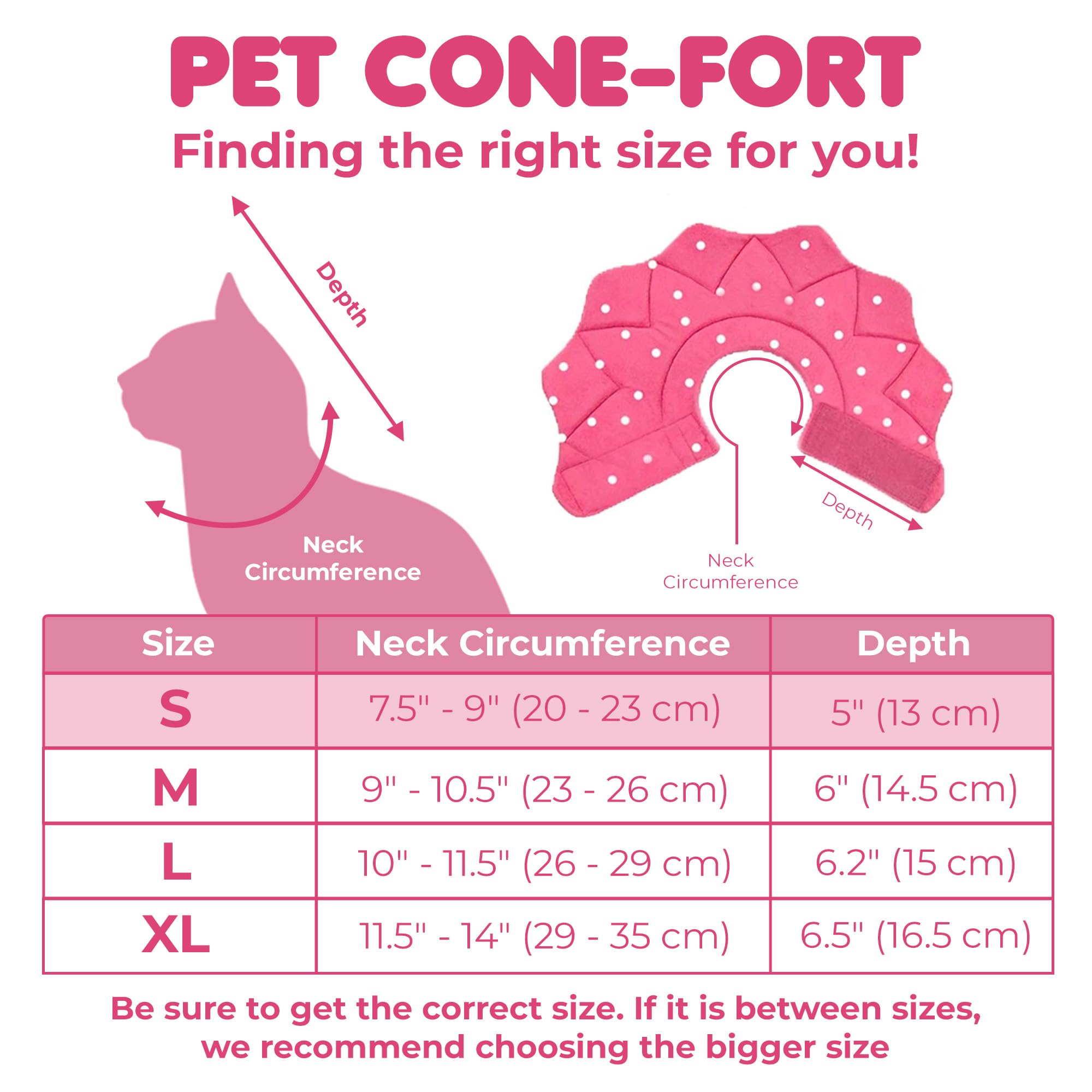 SunGrow Cat Cone Collar Soft Washable, Cat Recovery E Collar Sleep Cone After Surgery to Stop Licking, Pet Cone of Shame Alternatives, Scratch & Bite Proof Grooming Soft Cone for Easy Nail Cutting