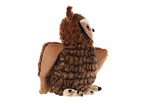 Wild Republic Great Horned Owl Plush, Stuffed Animal, Plush Toy, Kids Gifts, Cuddlekins 12", Model Number: 12310