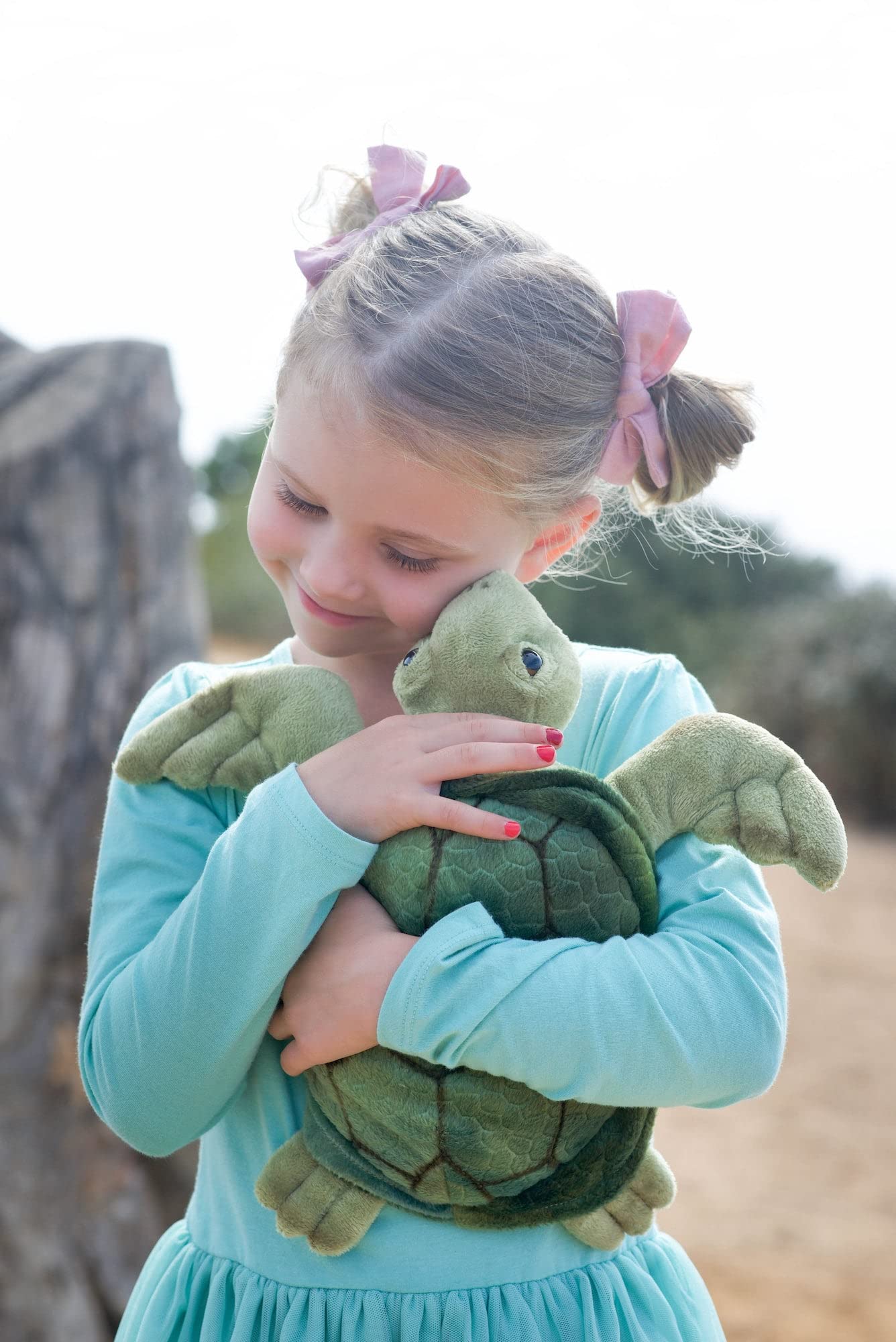 Wildlife Tree 12 Inch Stuffed Sea Turtle Plush Floppy Animal Kingdom Collection