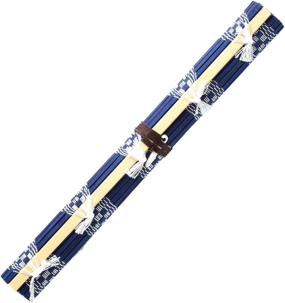 KUDOS.JP Calligraphy Brush Holder Roll-up Portable Protector, Natural Bamboo Brush Wrap - Japan Import