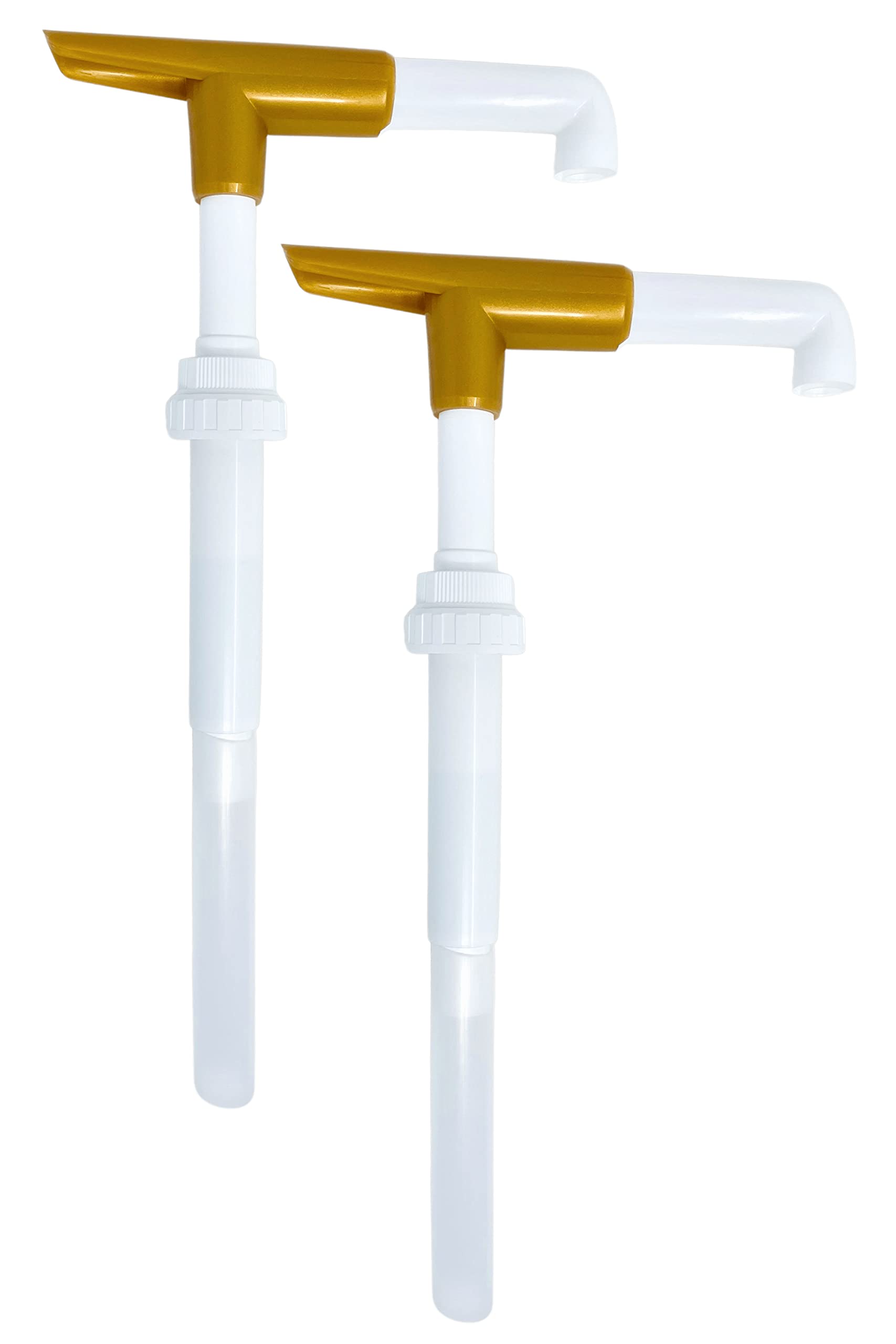 Sauce Pump Dispenser for Ghirardelli Bottles (Pack of 2), Fits 87.3 to 90.4 Ounce Bottles