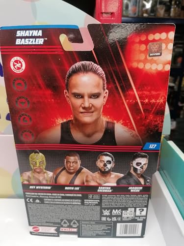 WWE Basic Shayna Baszler Action Figure, Posable 6-inch Collectible for Ages 6 Years Old & Up, Series # 127