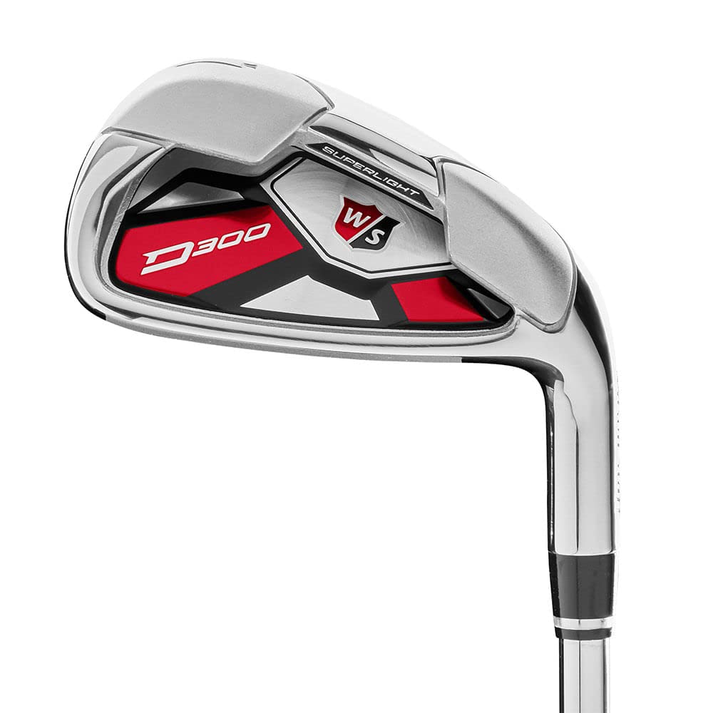 Wilson D300 Sl Combo Irons #4H, 5-Pw Graphite Regular Right