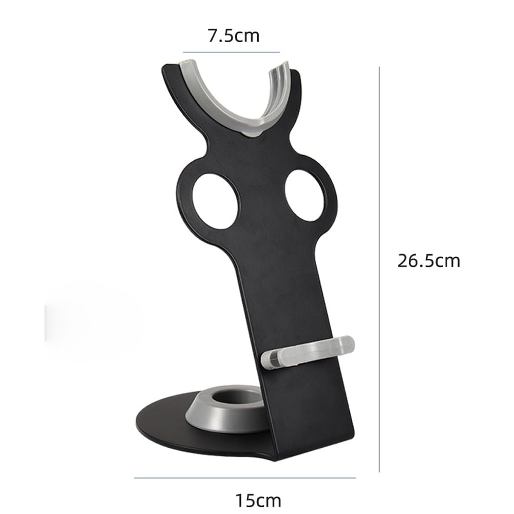 LESAMG Hair Dryer Stand Holder for Dyson Supersonic Hair Dryer,Magnetic Nozzles Storage Organizer Attachments