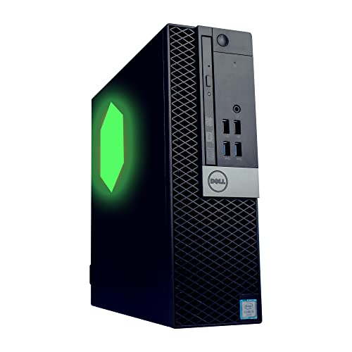Dell Optiplex 5050 (RGB) Desktop Computer | Quad Core Intel i5 (3.2) | 8GB DDR4 RAM | 500GB SSD Solid State | Windows 10 Professional | 22in LCD Monitor | Perfect Family Computer (Renewed)