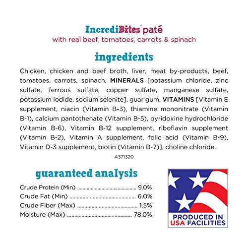 Purina Beneful Small Breed Wet Dog Food Variety Pack, IncrediBites Pate - (2 Packs of 12) 3 oz. Cans