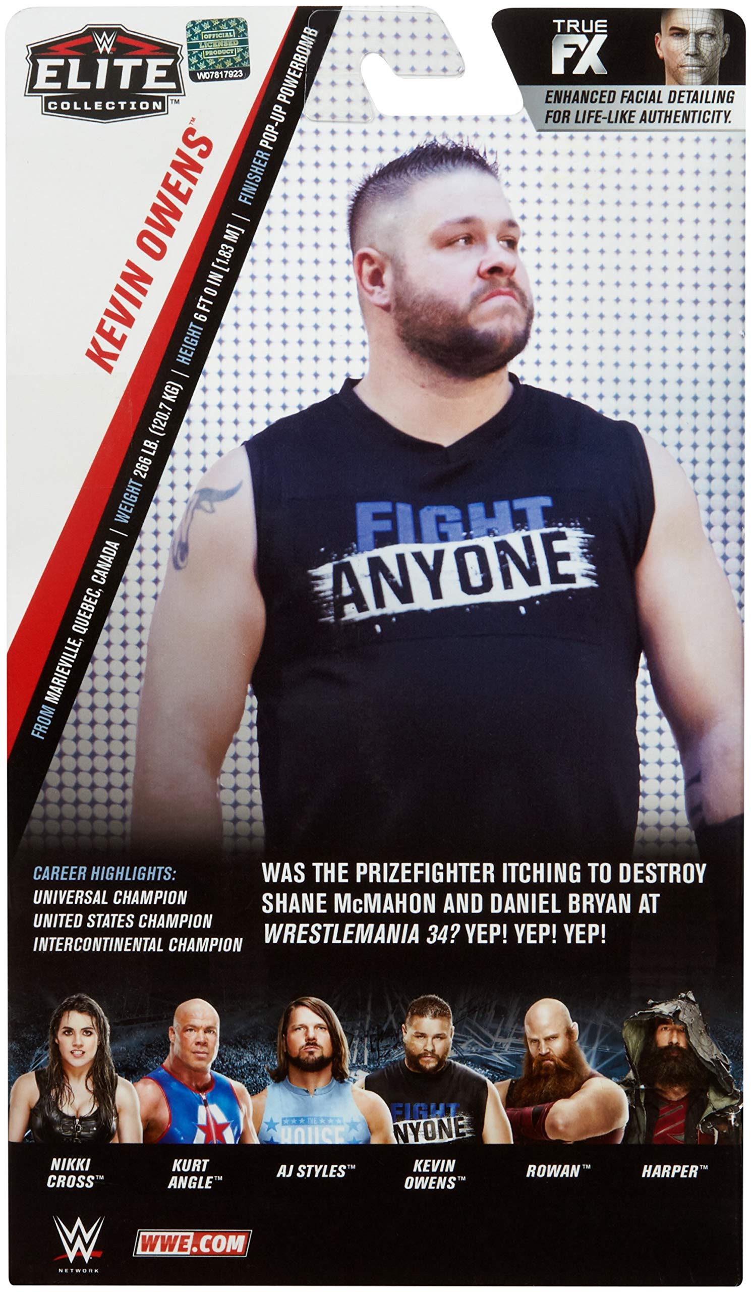 WWE Kevin Owens Elite Collection Action Figure