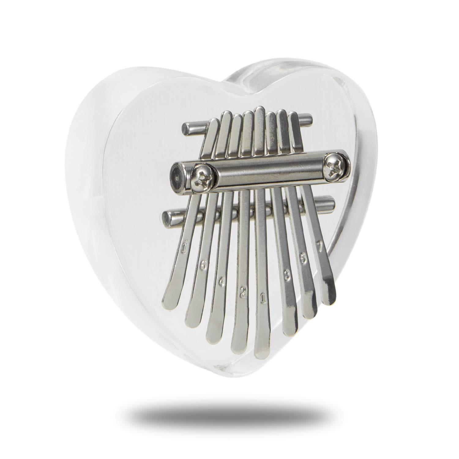 Deoukana Mini Kalimba 8 Keys Thumb Piano Portable Mbira Finger Piano Special Gifts for Kids Adults Beginners