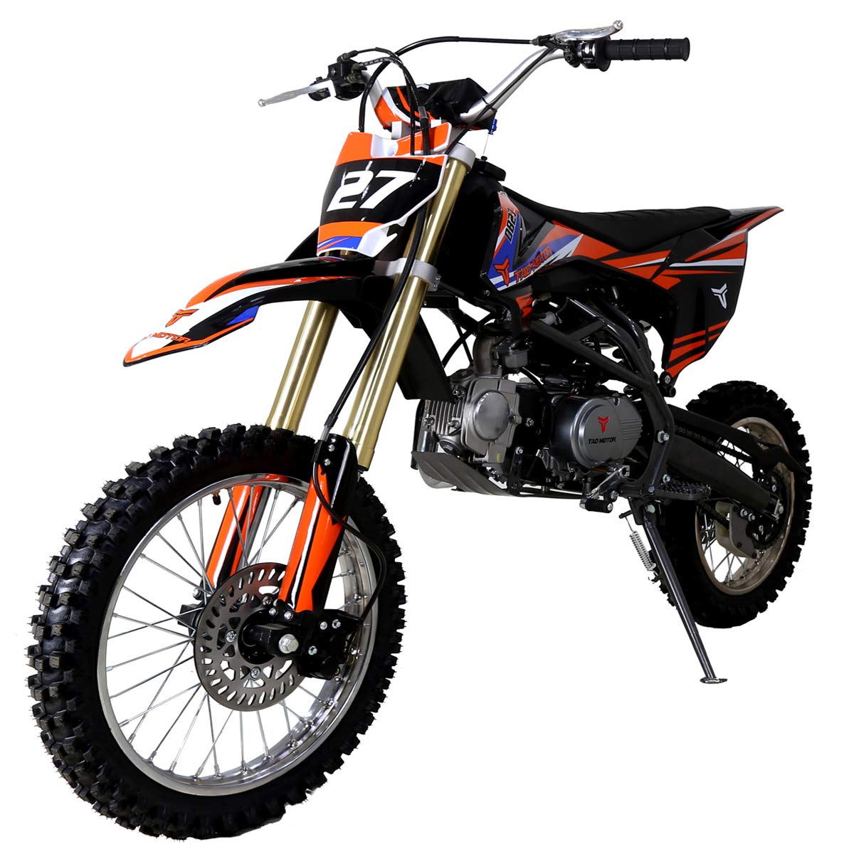 X-PRO 125cc Dirt Bike Pit Bike Kids Dirt Pitbike 125 Dirt Pit Bike (White)