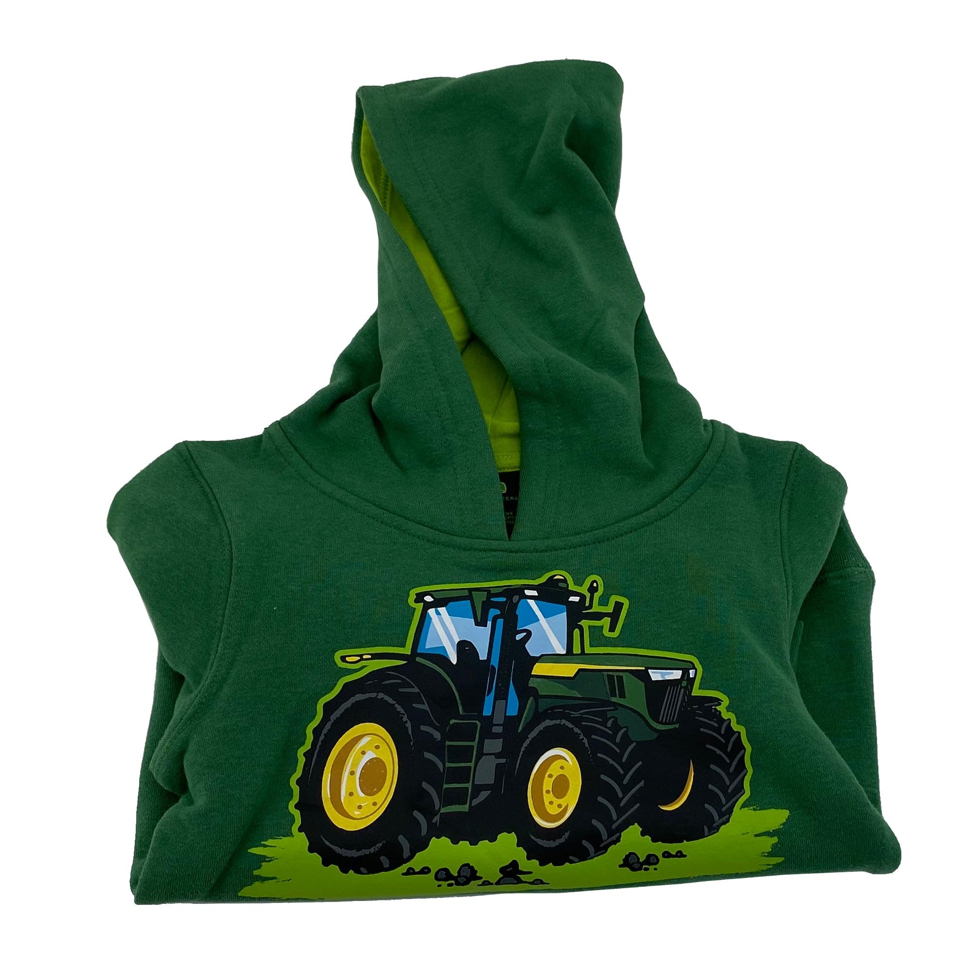 John Deere Green Tractor Hoodie Sweatshirt Sizes 2T 3T 4T (as1, age, 4_years, 4T)