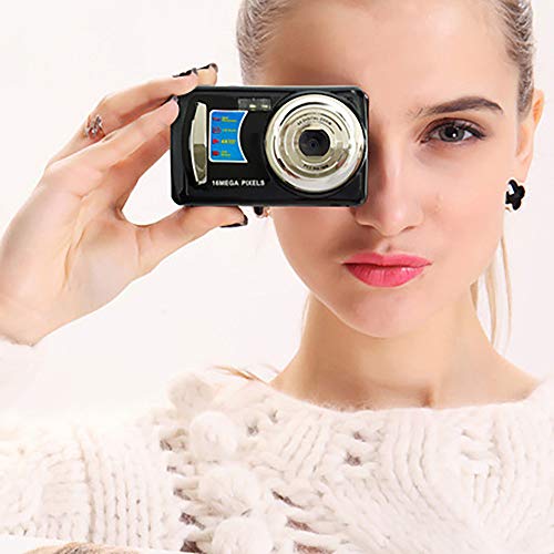 XBKPLO Digital Camera Point and Shoot, 2.4HD Screen Digital Camera 16MP Anti-Shake Face Detection Camcorder Blank, Recording HD 1280P Resolution Videos