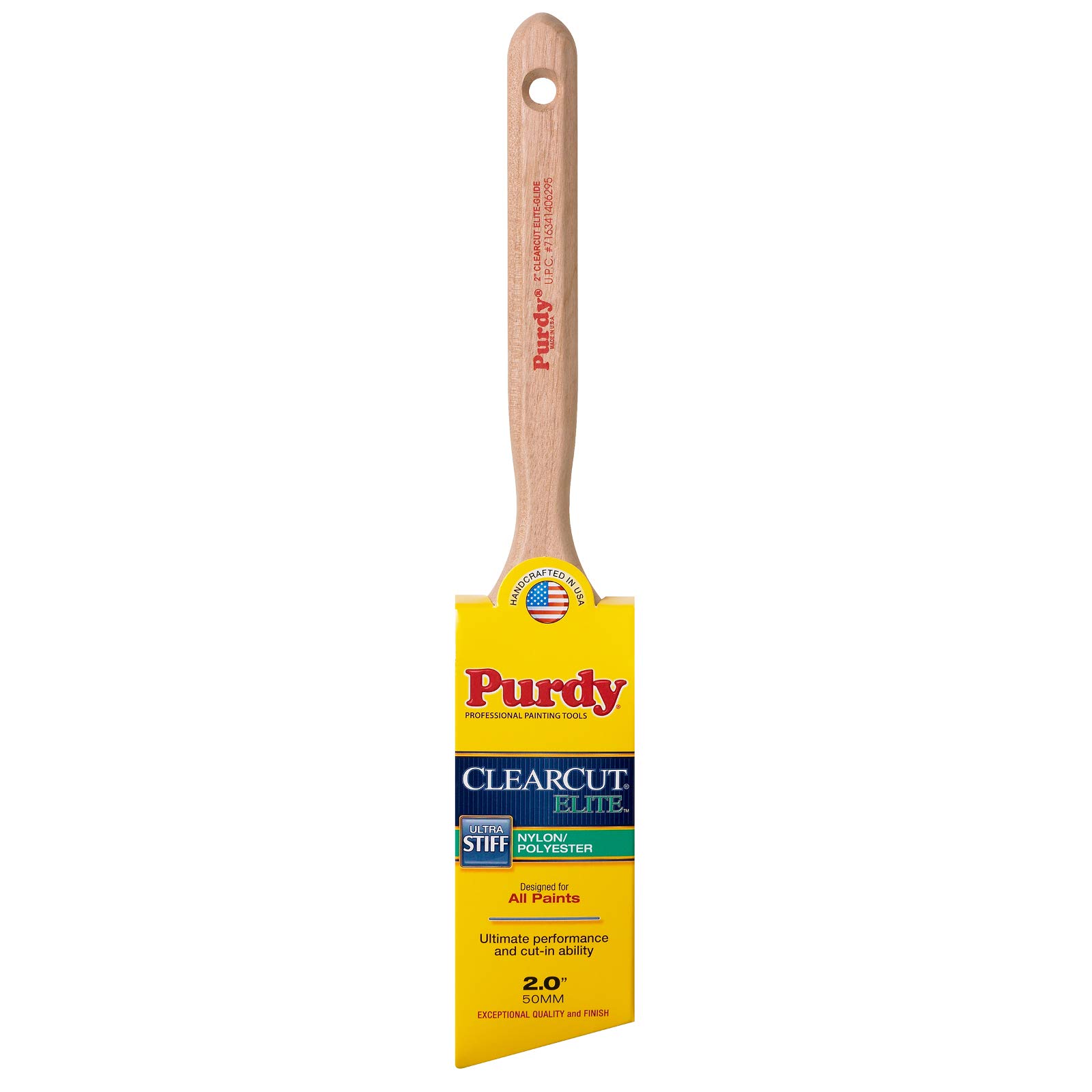 Purdy 144152820 Clearcut Elite Glide Trim Brush, One Size, Multi