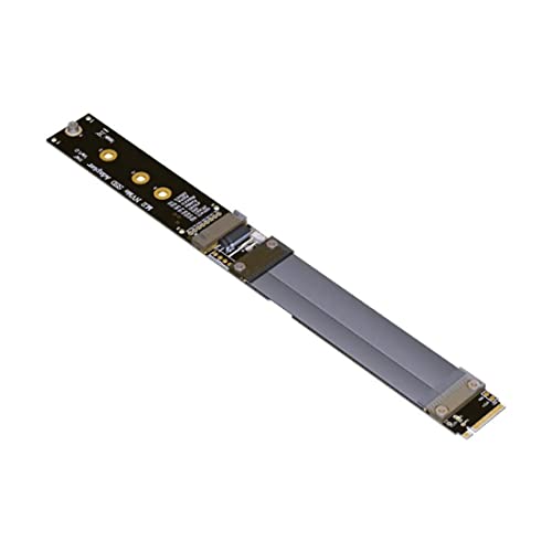 Jointo M.2 for NVMe SSD Cable Solid Drive Riser Card R44SF M2 to PCI- 3.0 PCIE 32G/ M Key(20cm)