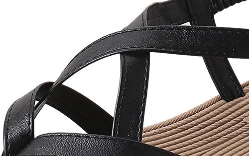 Women Highly Recommend Great Value Flat Shoes Bandage Bohemia Leisure Lady Sandals Peep-Toe Outdoor Shoes