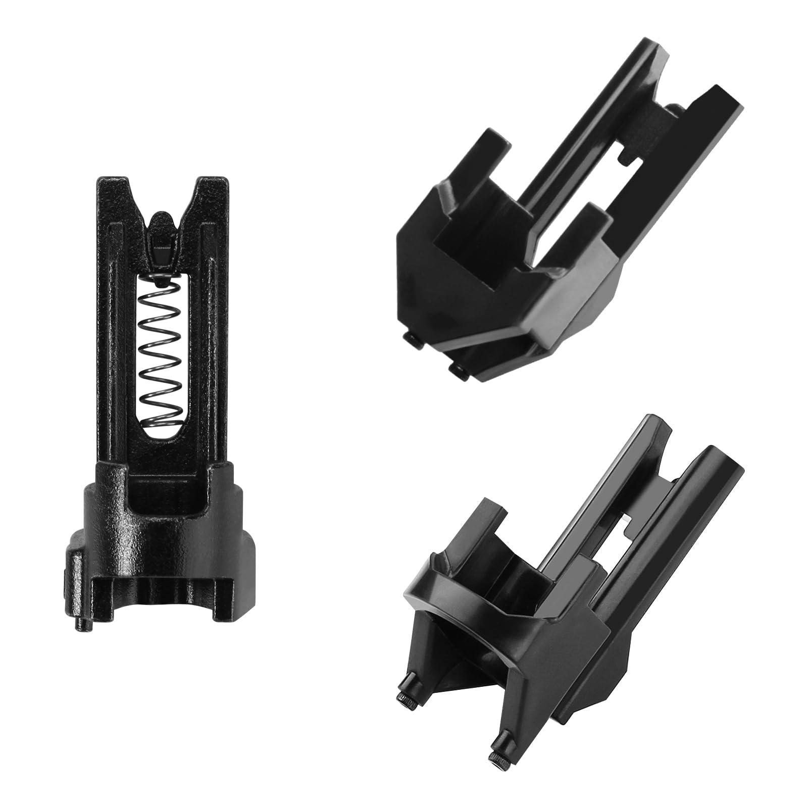 Niahm Vinyl Siding Adaptor Tip for Dewalt Roofing Nailer Cordless 20v DCN45RND1, DCN45RN, DCN45RNB Tip Replacement Vinyl Trim Adaptor and Vinyl Siding Adaptor,Siding Nailer Kit with Spring 3 Pack