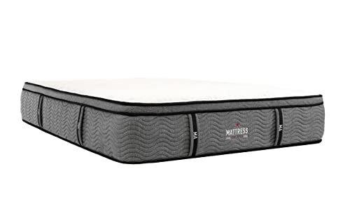 Mattress America Frost 13 Inch Hybrid Pocket Coil Pillow Top Mattress Gel Infused Memory Foam Full