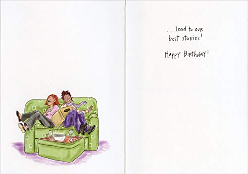 Oatmeal Studios Our Worst Decisions Funny/Humorous Birthday Card for Her : Woman : Women