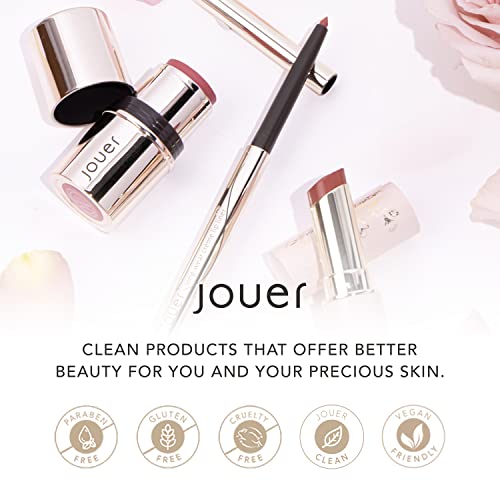 Jouer Paris Lights Eye Paints - Metallic Liquid Eyeshadow - Long Lasting & Crease-Proof Shimmer Cream Eyeshadow - Smooth Chrome Finish, Brillante