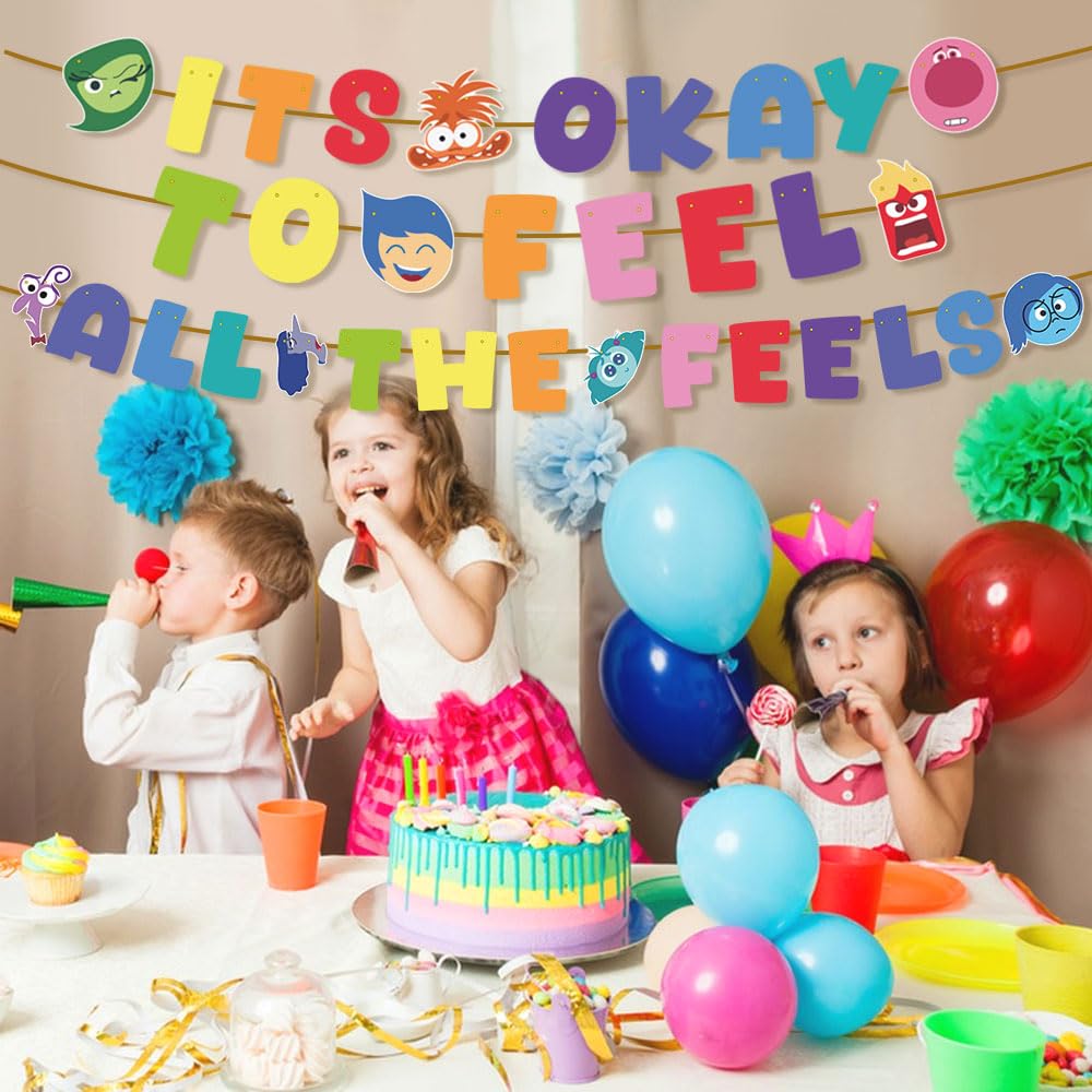 Inside Banner, Inside Theme Party Decorations,Birthday Favors,Baby Shower Supplies Classroom Decor.