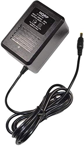 HQRP AC Adapter Works with DigiTech Vocalist Live 2 / Vocalist Live 3 / Vocalist Live 3D, Whammy 4 Guitar Multi Effects Pedals, Power Supply Cord Transformer