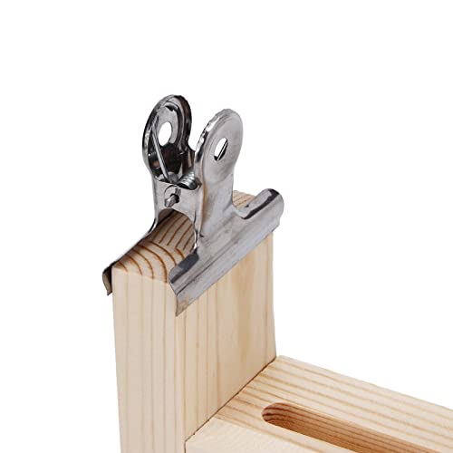 LIONKISS Wood Bracelet Jig, Hand Knitting Control Strength Simple Operation Bracelet Jig Kit Clear Scale for Woven Bracelet, SoarUpnh3V(Two Legs)