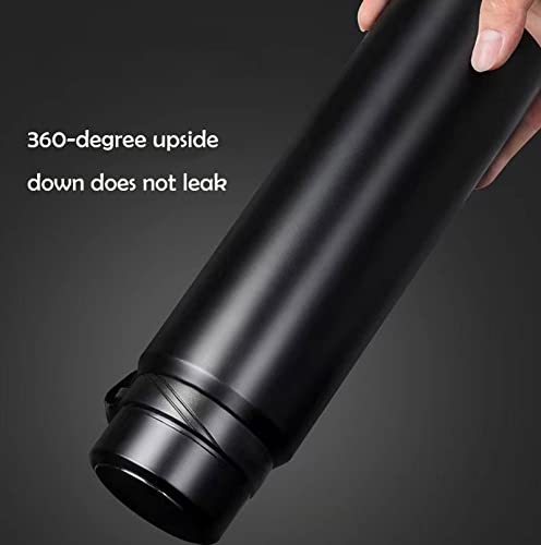 Hroruforg Thermos,Thermos for Hot Drinks with Lanyard,Coffee Thermos,Travel Mug with Leakproof Lid,Flasks for Hot