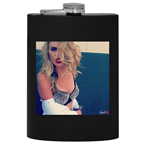 FC Carino B35Y22D63W0734661M07T32C02S27-8oz Black Hip Alcohol Drinking Flask PDI #PIDP734661