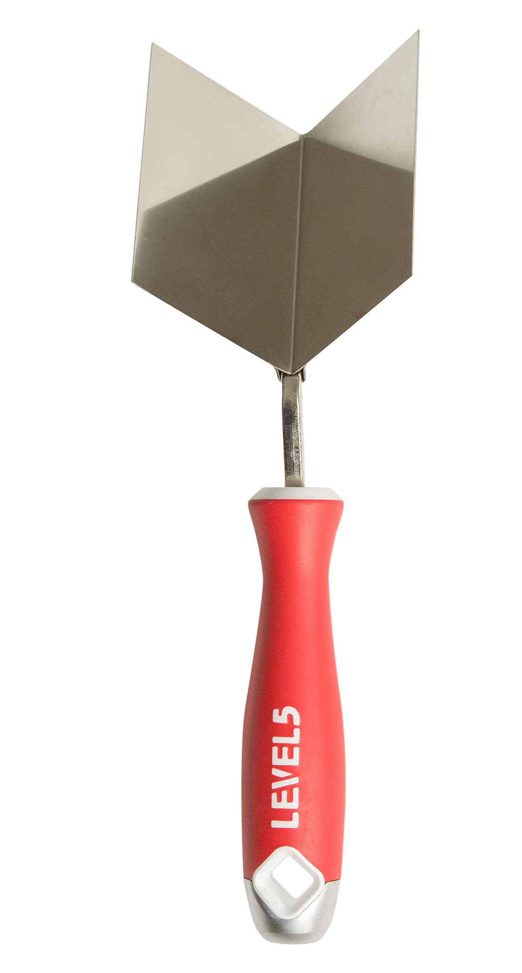 Outside Corner Knife, 4"x3.5" - LEVEL5 | Pro-Grade | Metal Hammer End | Drywall Gyprock Plasterboard Sheetrock | 5-320