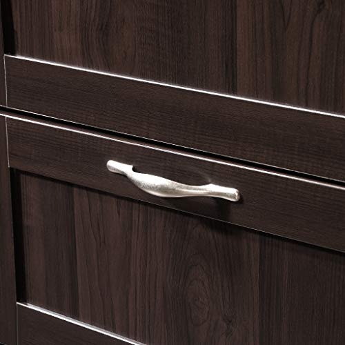 Sauder Large Storage Cabinet, Cinnamon Cherry Finish