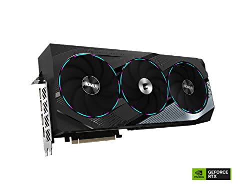 GIGABYTE AORUS GeForce RTX 4070 Ti Elite 12G Graphics Card, 3X WINDFORCE Fans, 12GB 192-bit GDDR6X, GV-N407TAORUS E-12GD Video Card