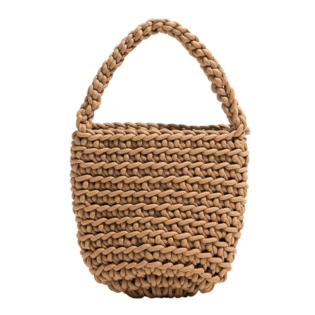 FZZDP Friendly Handwoven Small Women Phone Purses Crochet Casual Handbags Female Hollow Out Mini Totes