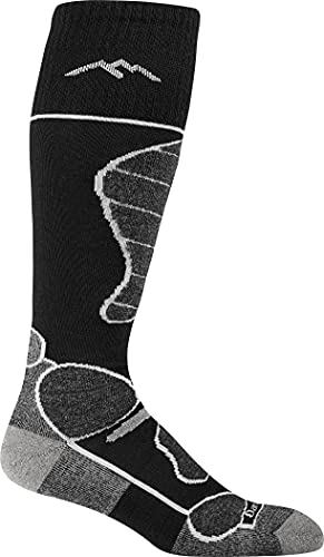 Darn Tough Vermont Function 5 Over the Calf Padded Cushion Socks Black LG (US 10-12)
