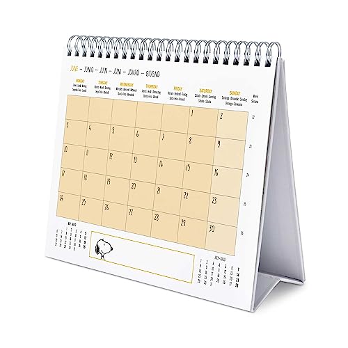 Desktop Calendar Erik Peanuts, Snoopy 20x17cm (2024)