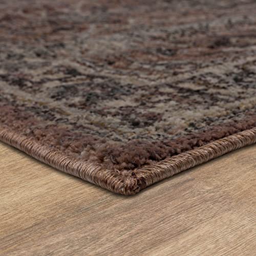 Mohawk Home Hertford Traditional Ornamental Beige 1' 11" x 3' Area Rug Perfect for Living Room, Dining Room, Office