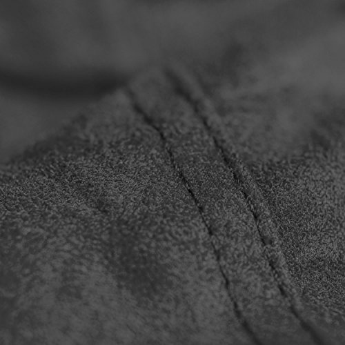 Chill Sack Bean Bags Large Bean Bag, 7-Feet, Charcoal Micro Suede