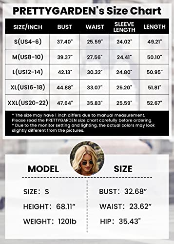 PRETTYGARDEN Women's Floral Print Boho Dress Long Sleeve Wrap V Neck Ruffle Belted A-Line Flowy Maxi Dresses (Floral Pink,Large)