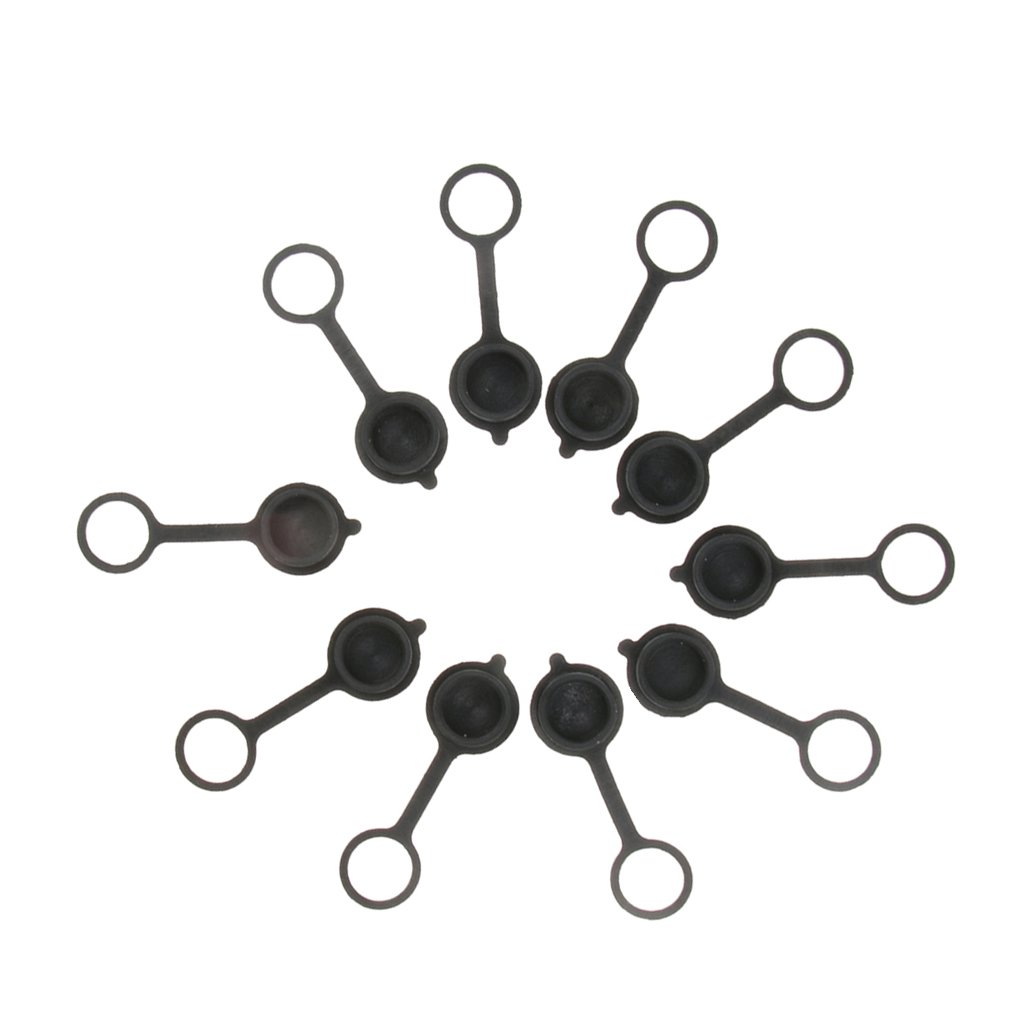 CUTICATE 10pcs Electric Scooter Charge Charging Port Covers Silicone Lid