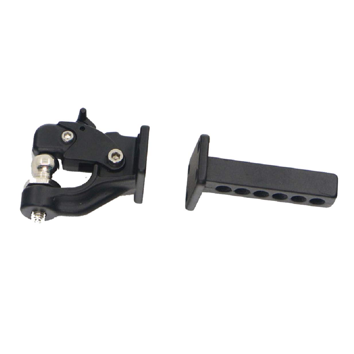 Share Goo Metal 1/10 RC Hitch Trailer Hook Simulation Climbing Tow Shackles Compatible with Traxxas TRX-4 90046 90047 SCX10 1/10 RC Crawler Ca