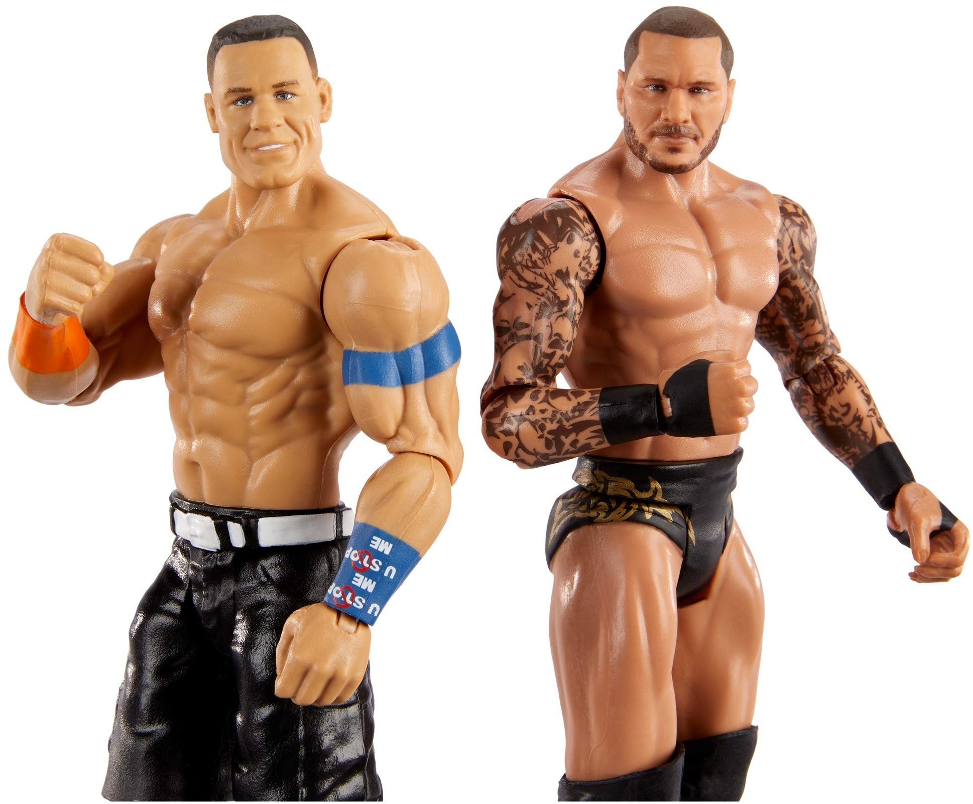 ​WWE John Cena vs Randy Orton Championship Showdown 2 Pack 6 in Action Figures Friday Night Smackdown Battle Pack for Ages 6 Years Old and Up​