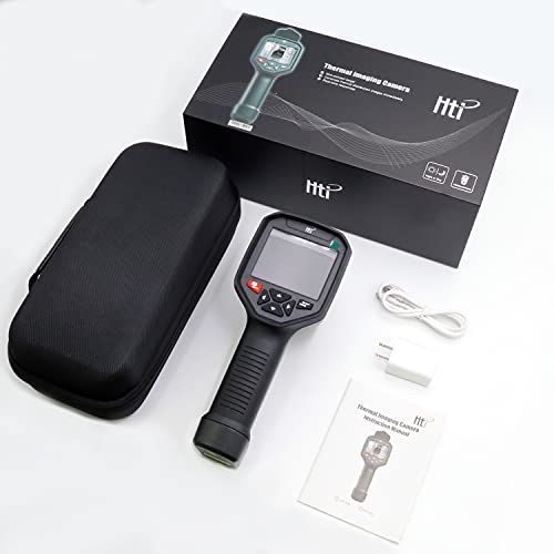 Hti-Xintai 384 X 288 Resolution Thermal Camera Imager with 3.5” TFT Display Screen, Infrared Imaging Camera with WiFi, Built-in 8GB Digital Storage and Adjustable Focus Thermal Camera with 25HZ