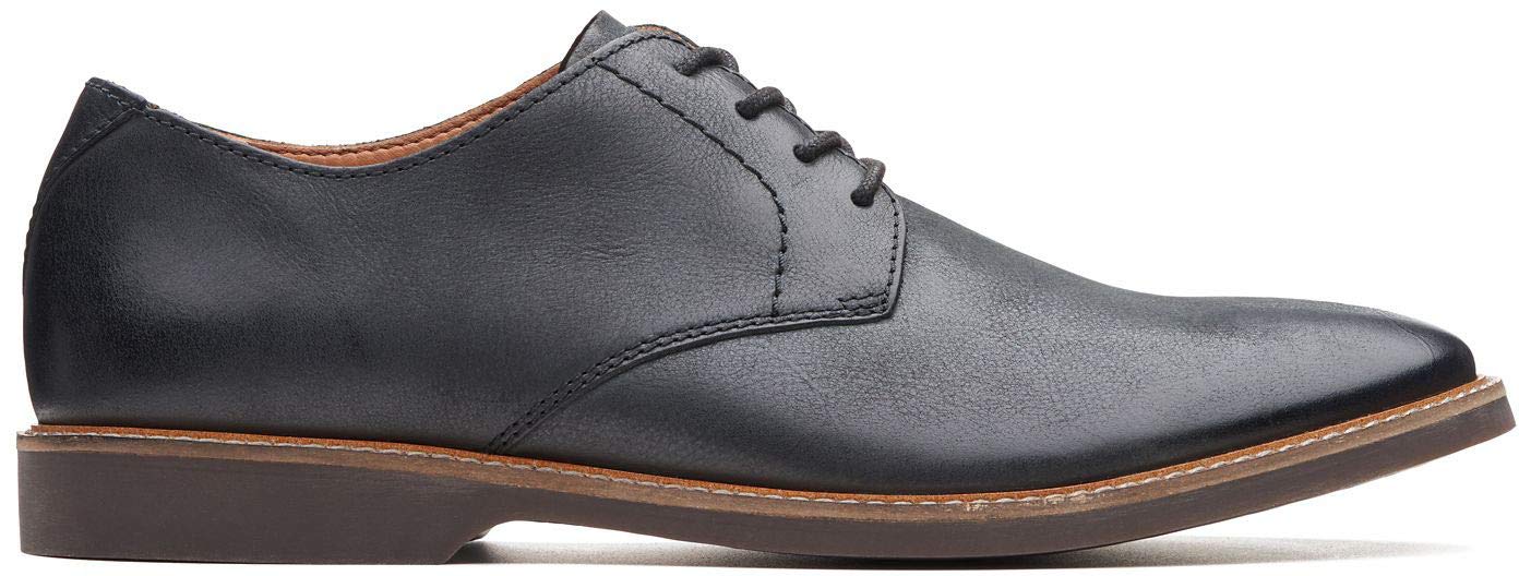Clarks Men's Atticus Lace Oxford, Navy Suede, 8.5