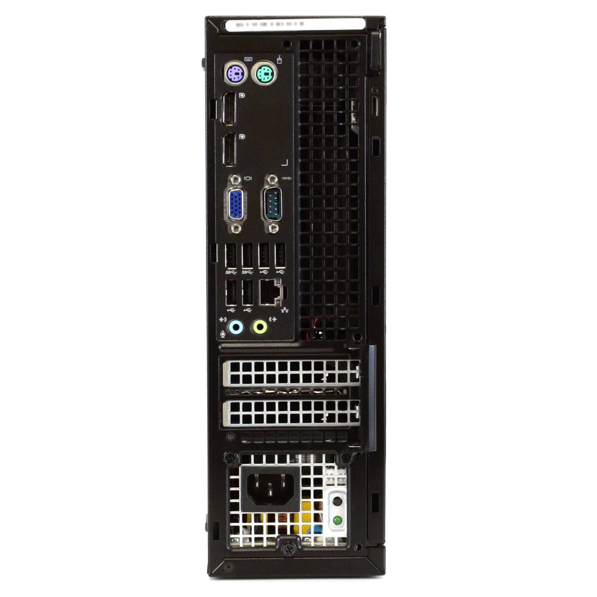 Dell Optiplex 9020 Small Desktop Computer (SFF) | Quad Core Intel i5 (3.20GHz) | 16GB DDR3 RAM | 512GB SSD Solid State | Windows 10 Pro | 24in Monitor | RGB Mouse + Keyboard (Renewed), Black