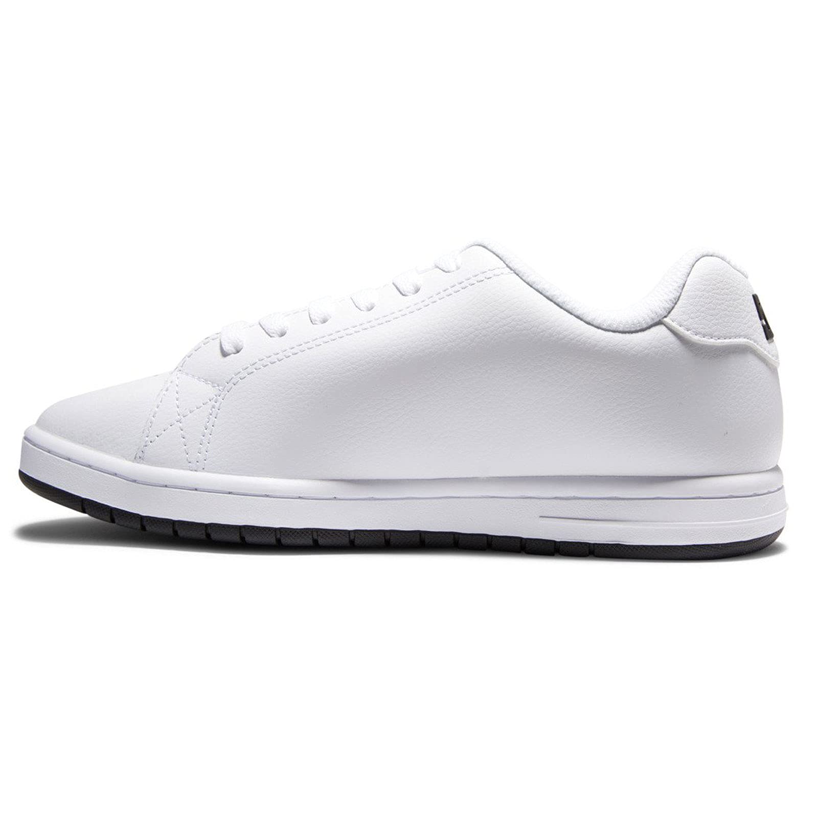 DC Gaveler Casual Low Top Skate Shoes Sneakers White/Black 10.5 D (M)