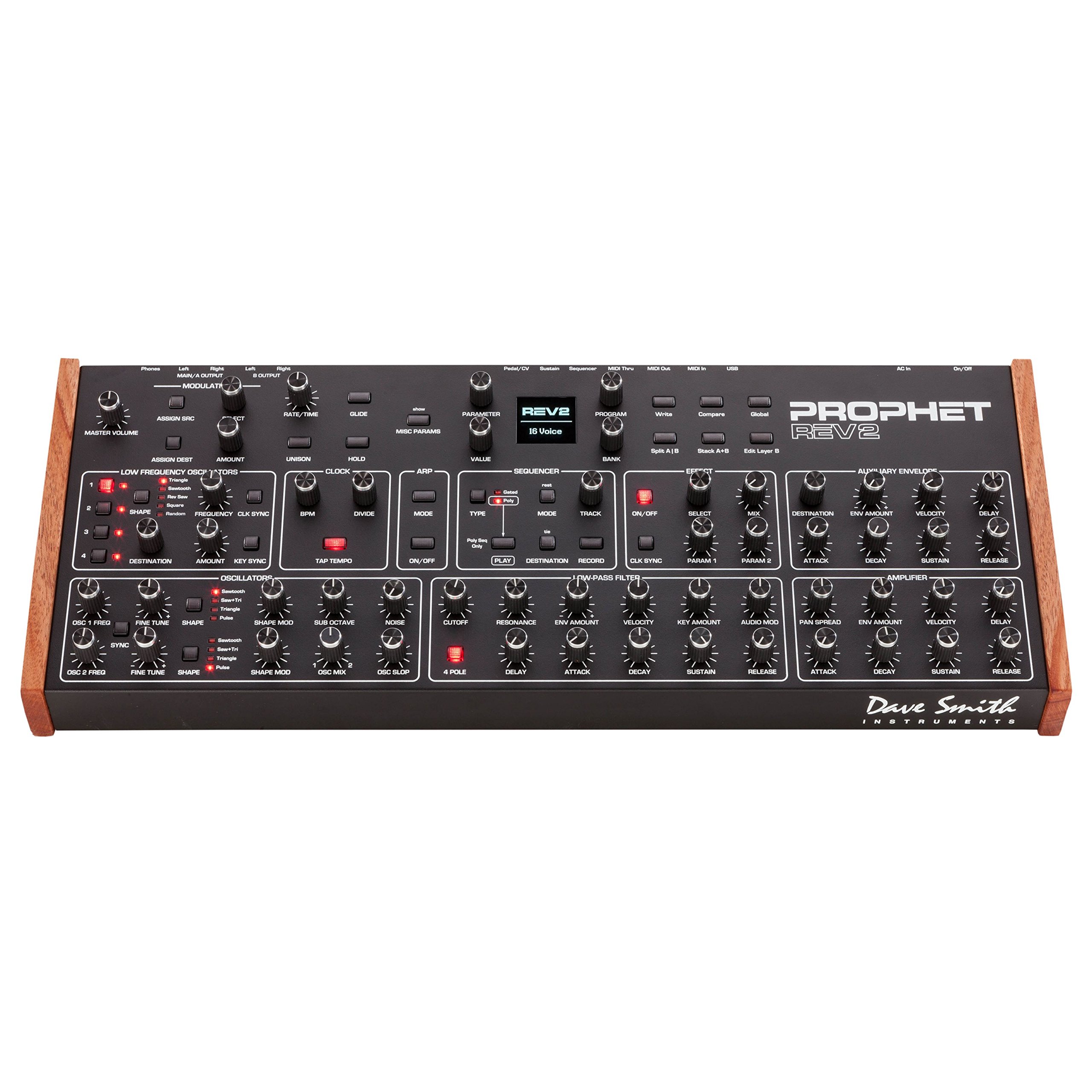 Dave Smith Instruments Prophet Rev2 16-Voice Polyphonic Analog Synthesizer Module