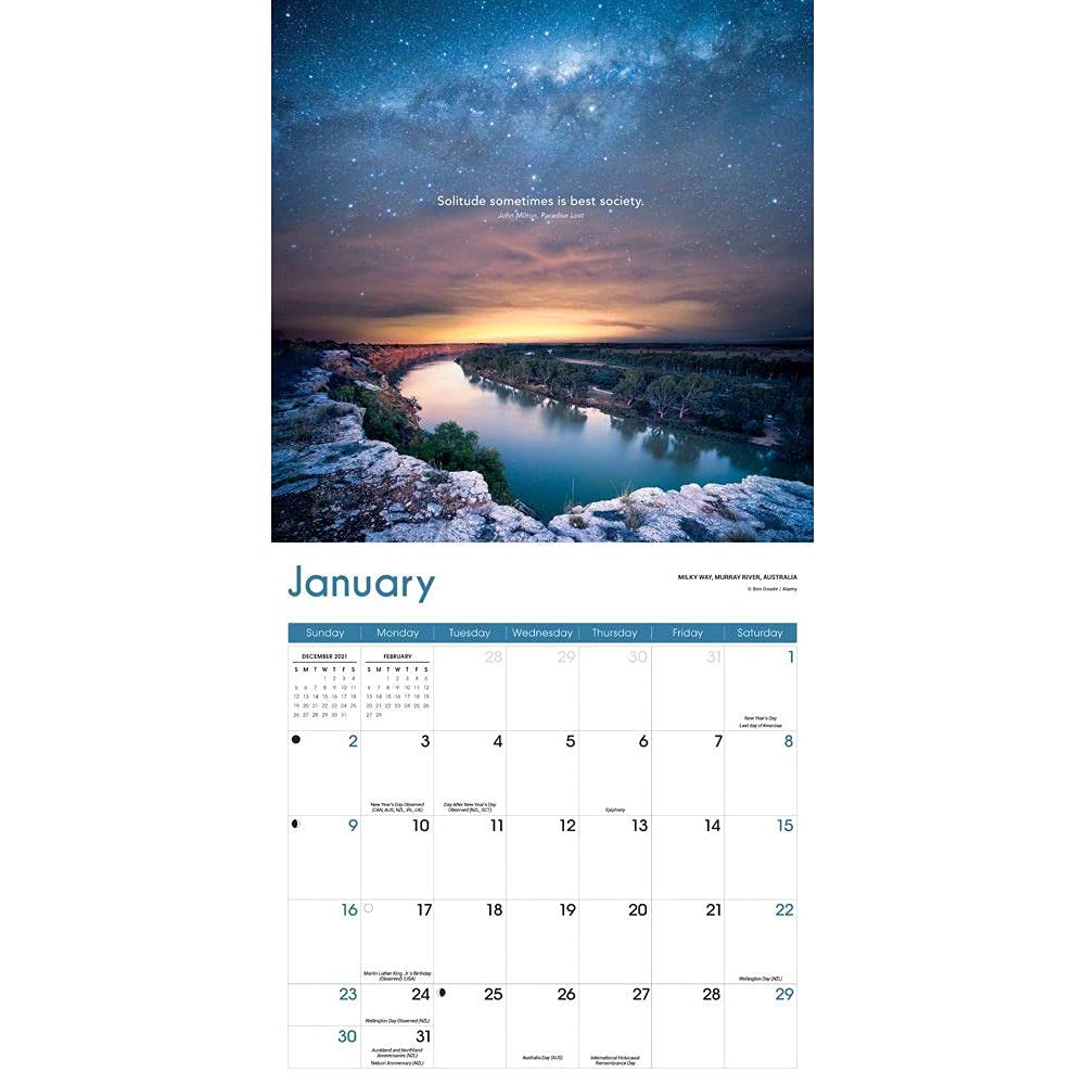 Carousel Calendars, Solitude 2022 Wall Calendar