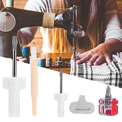 Sewing Machine Repair Kit 5Pcs/Set Sewing Screwdriver Thread Removal Tool Household Sewing Machine Repair Accessories for Sewing Machines needle Plate Repair Accessories