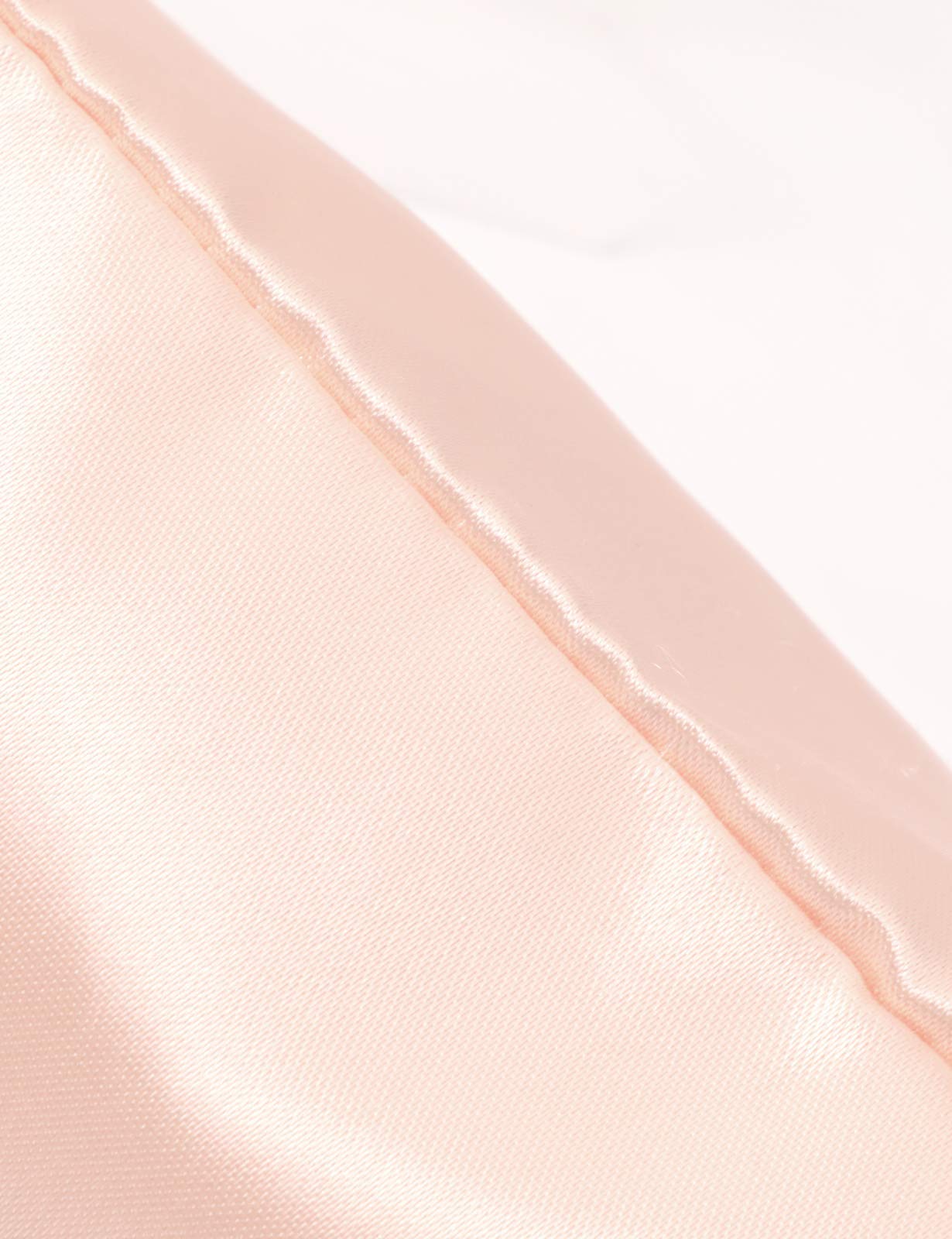 Cuulrite Ballet Pointe Shoes Bag Satin Drawstring Dance Shoe Storage Bag Pink One Size